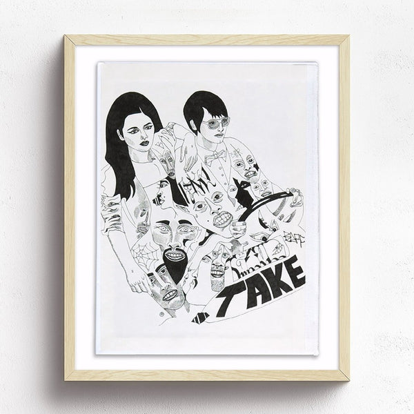 Robin Hood and Little John by Albert Reyes | Original Artwork | Poster ...