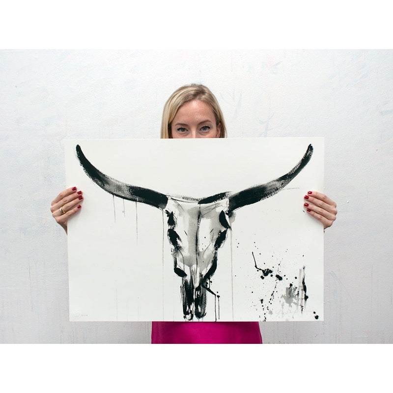 Jenna Snyder-Phillips | Art Prints | Toro | Bull Artwork - Poster Child ...