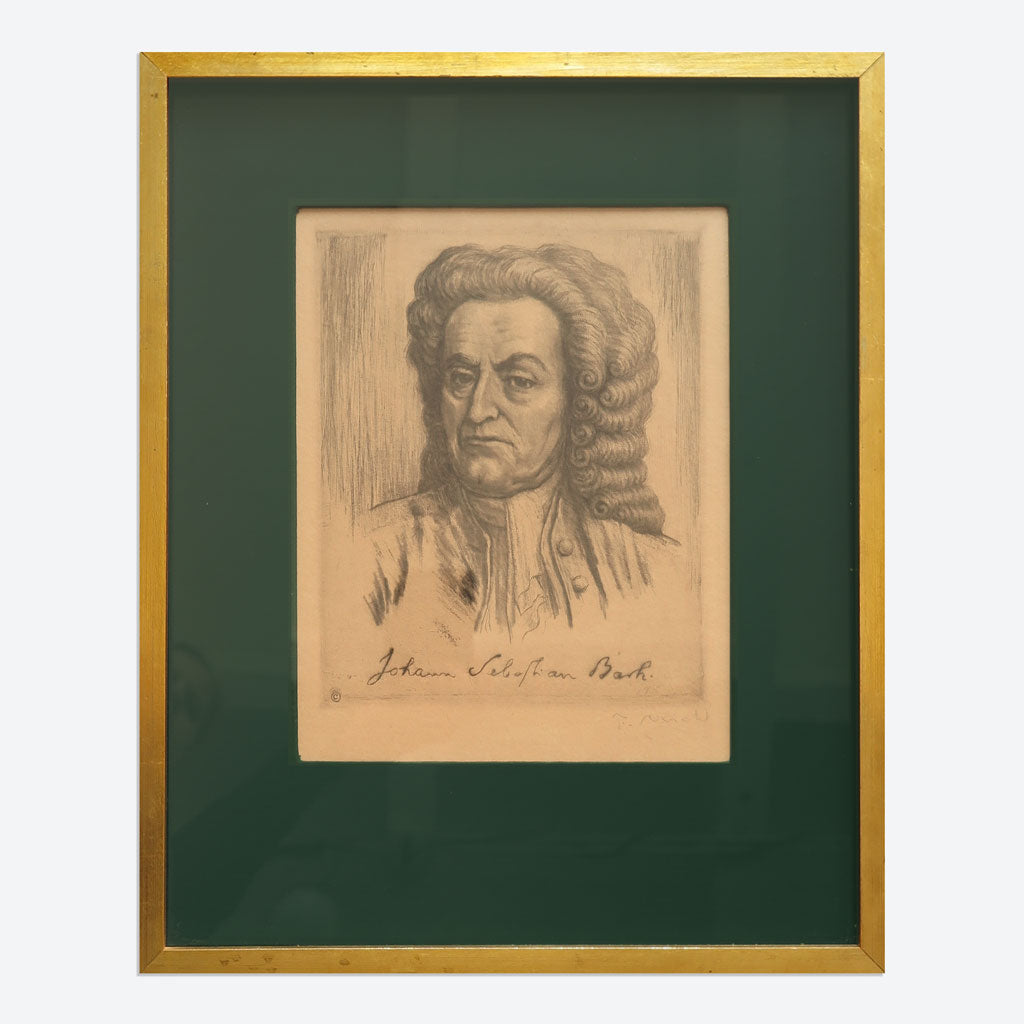 Johann Sebatstian Bach | Found Art | Poster Child Prints