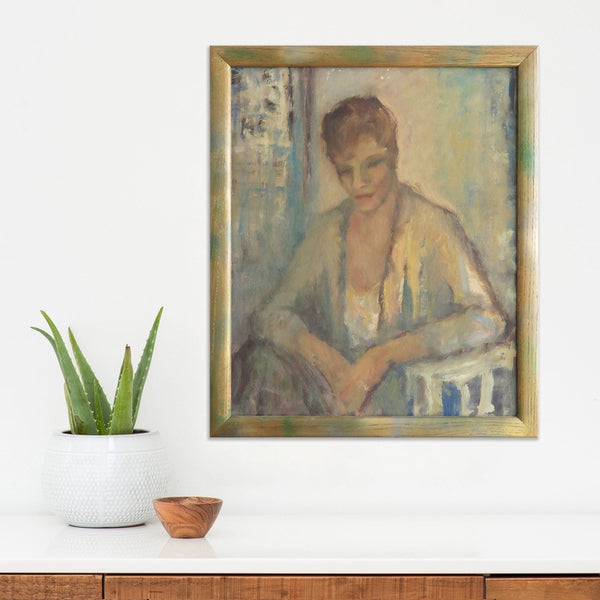 Portrait of a Woman | Found Art | Poster Child Prints